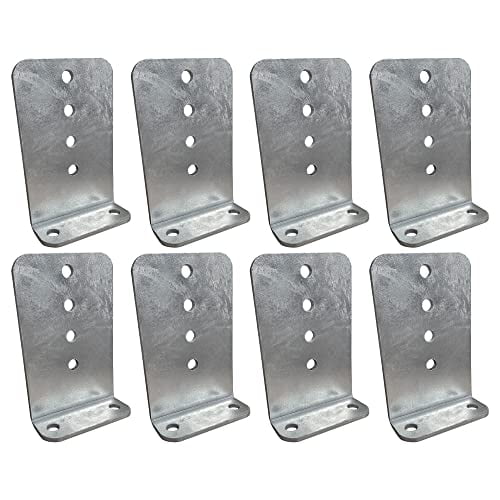 A.A 8 Pack 8" Galvanized L-Type Boat Trailer Bunk Bracket, Heavy Duty - Walmart.com