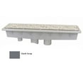 A&A Manufacturing AVSC Dual Suction Pebble Top Channel Drain Dark Gray ...