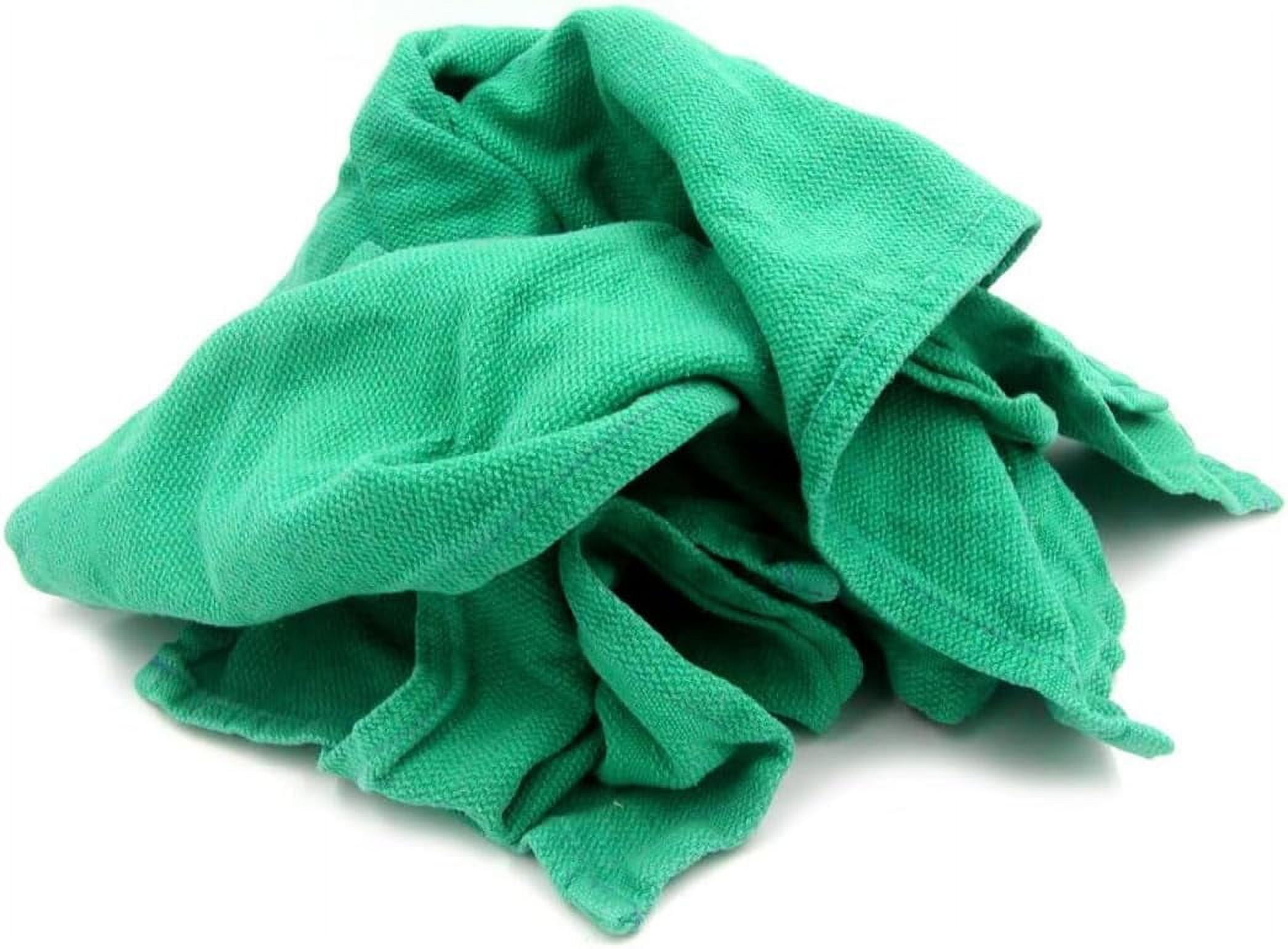 A&A Wiping Cloth- Recycled Green Surgical/Huck Towel Rags, Perfect Non ...