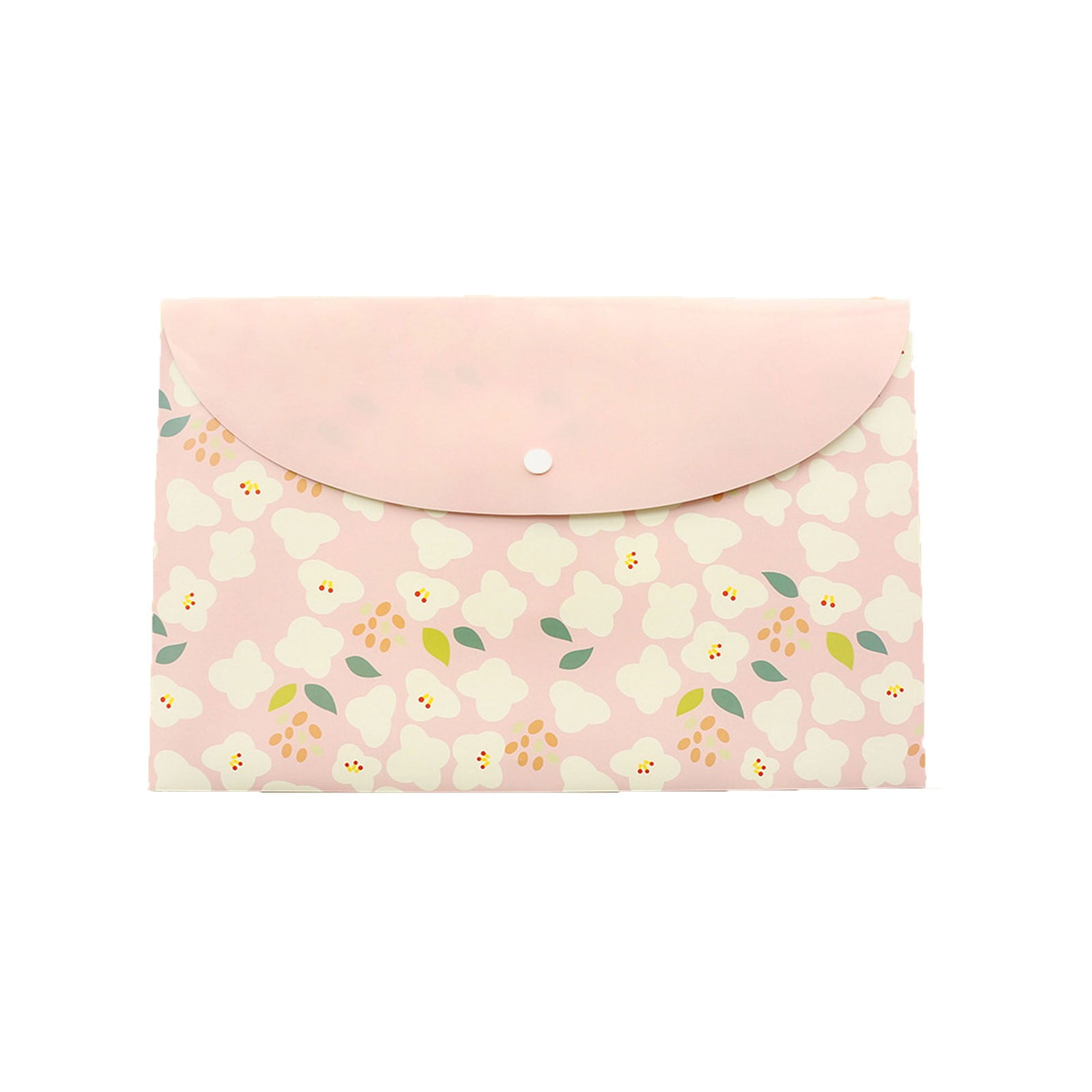 A A4 Horizontal File Folder Bag With Snap Closure Waterproof Storage ...