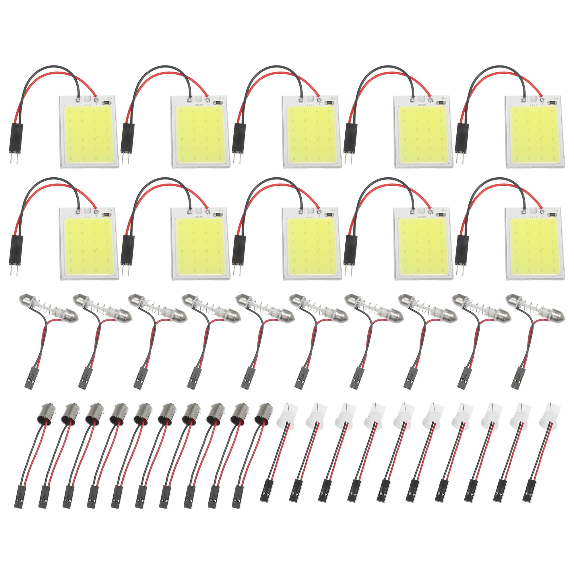 A ABSOPRO COB 24SMD AIF4 DC12V LED Panel Car RV Interior Dome Light ...