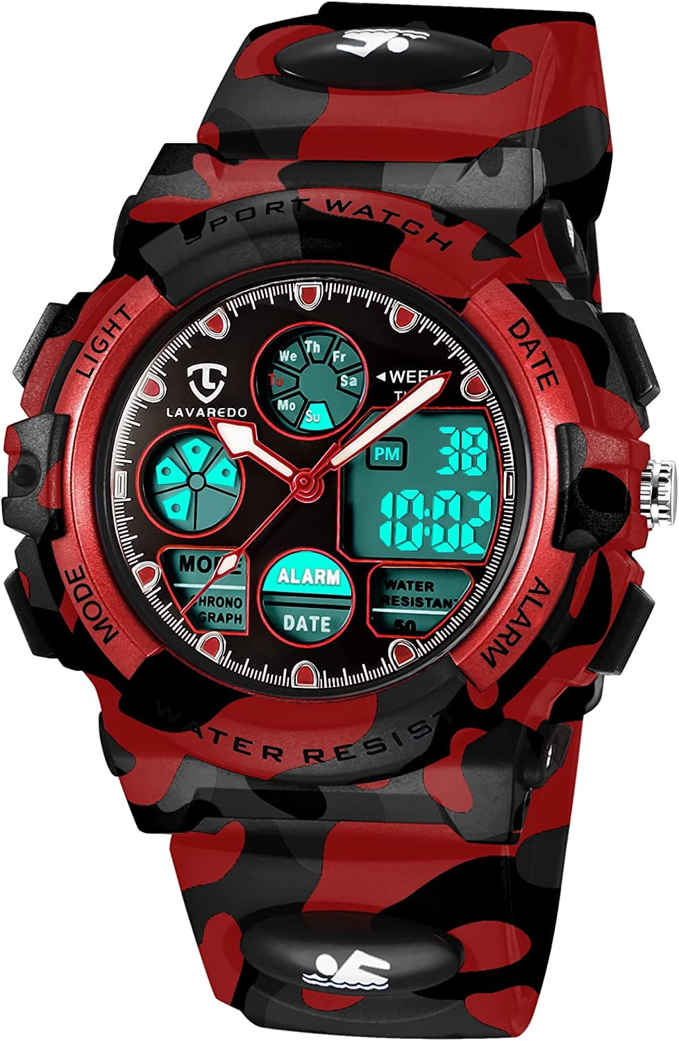 ALPS Kids Analog Digital Sport Watch - Waterproof Nepal | Ubuy