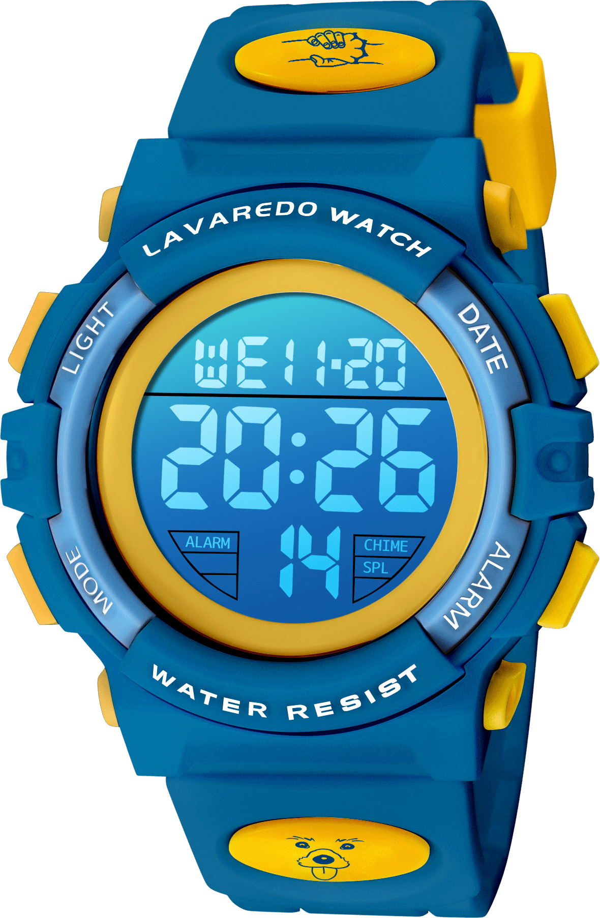 A ALPS Kids Watch, Boys Sports Digital Waterproof Led Watches with ...