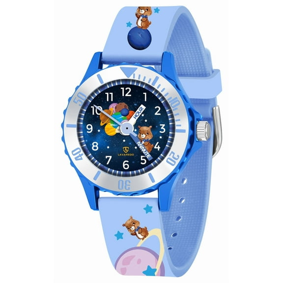 A ALPS Kids Watch 3D Cartoon Analog Watch for Boys Girls Waterproof ...