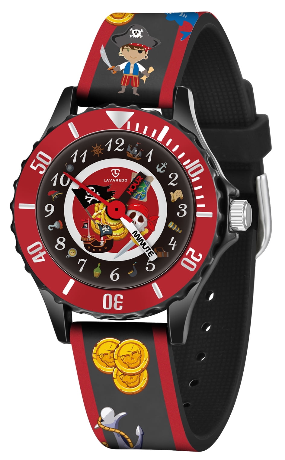 A ALPS Kids Watch Cartoon Kids Analog Watch for Boys Girls Learning ...