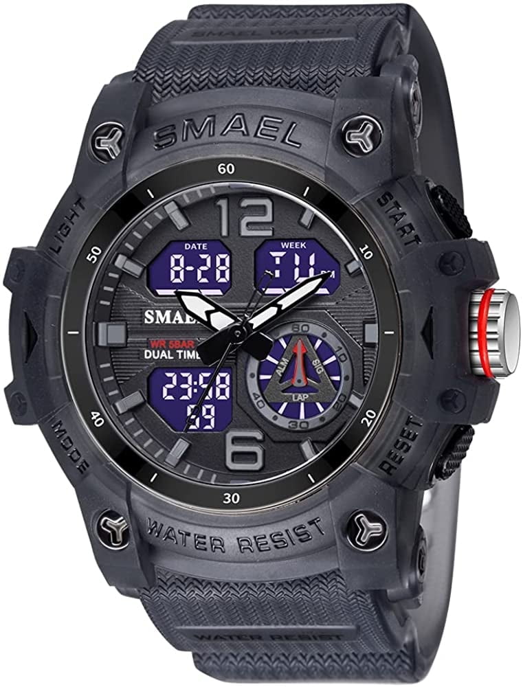 A ALPS Men’s Digital Analog Watches Military Sport Watch Outdoor ...