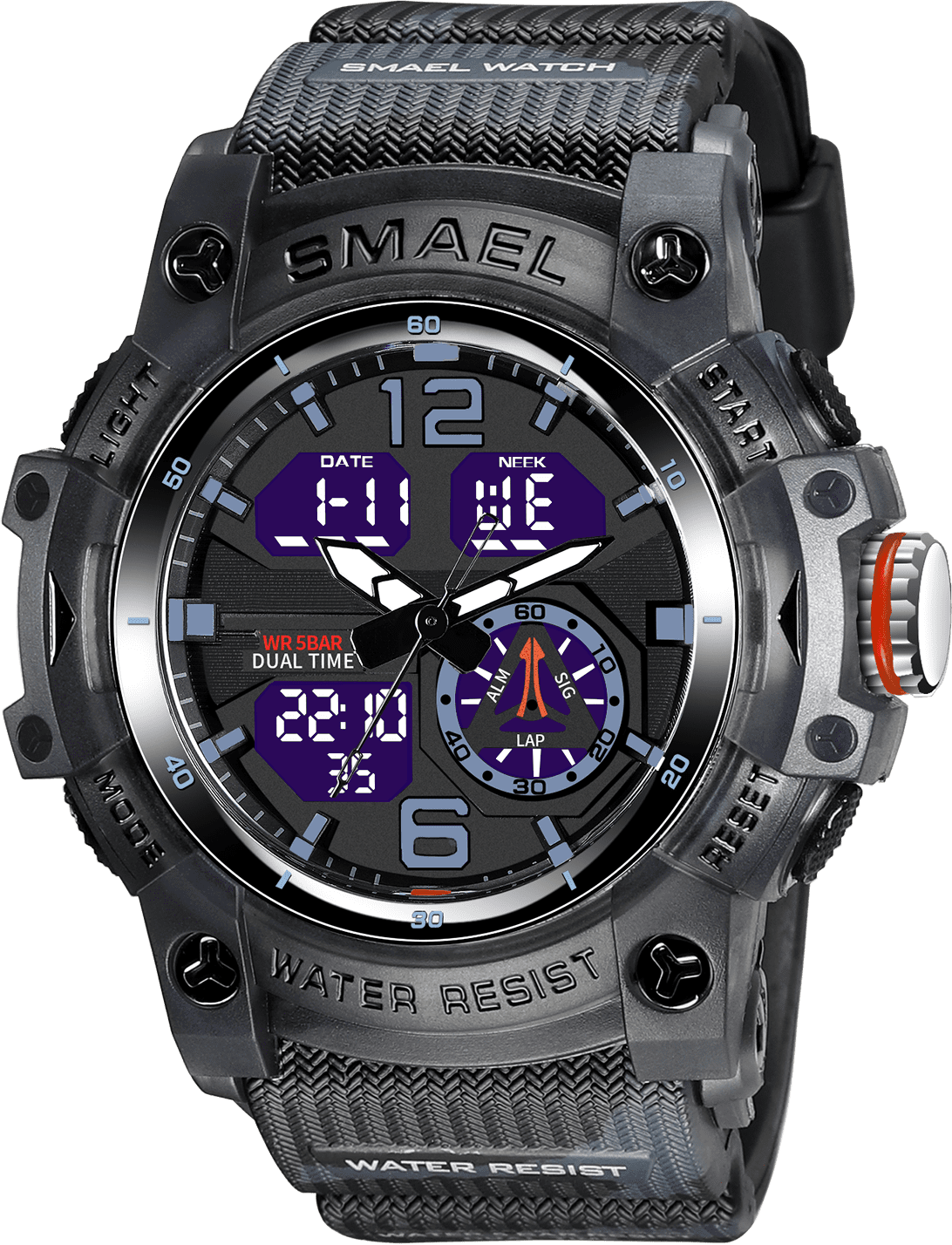 A ALPS Men’s Digital Analog Watches Military Sport Outdoor Wristwatch ...