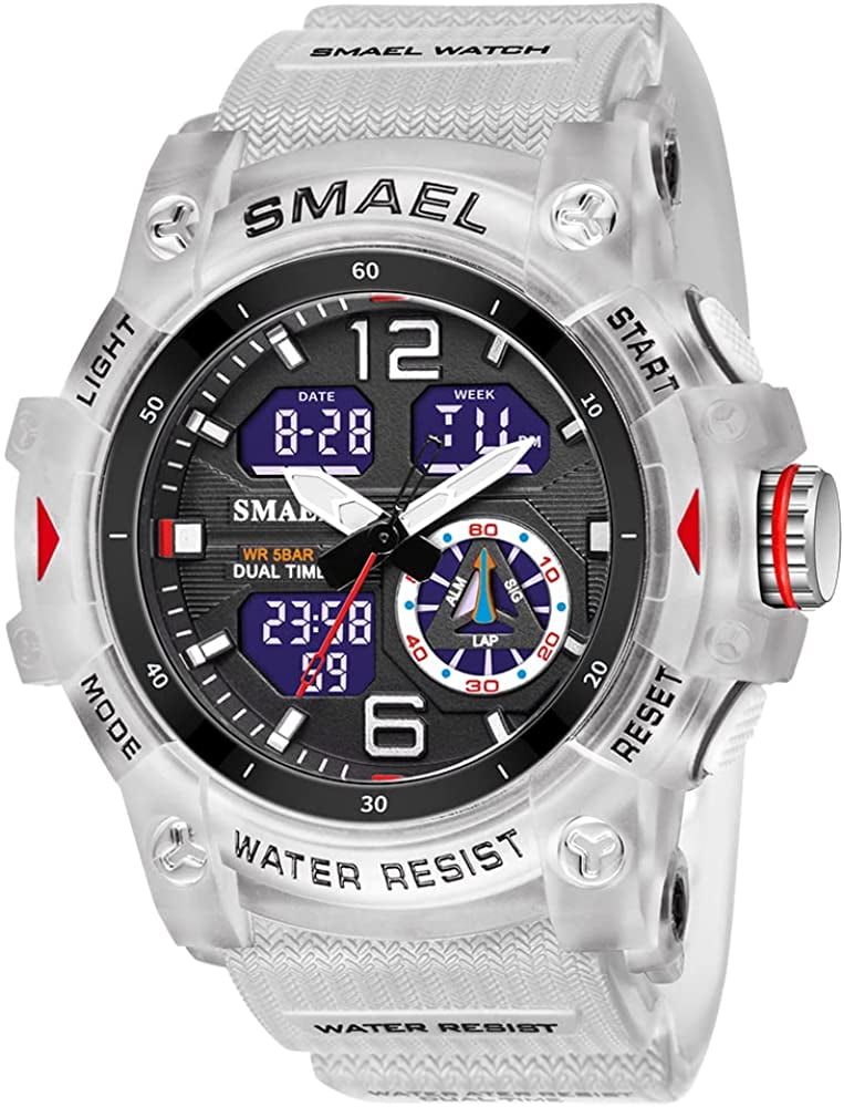 A ALPS Men’s Digital Analog Watches Military Sport Outdoor Wristwatch ...