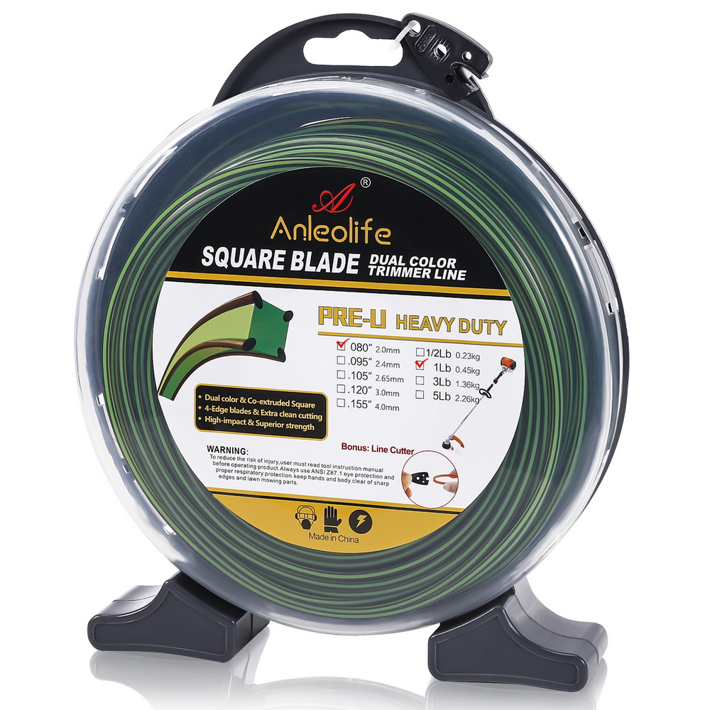 Magnum Gatorline Square Trimmer Line .155 1LB DNT - Walmart.com