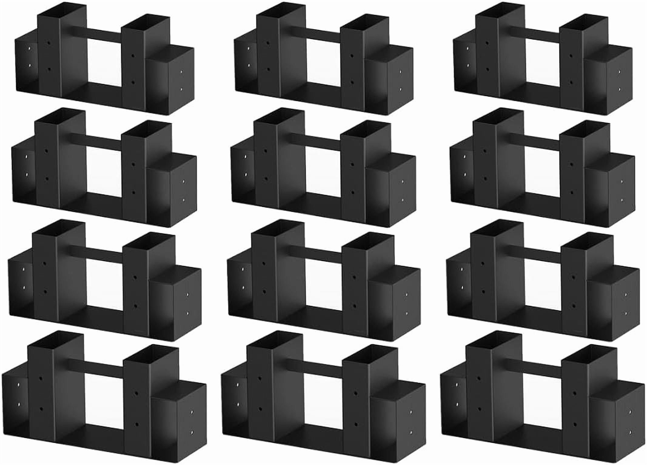 A ANLEOLIFE Outdoor Firewood Storage Rack Bracket Kit, Updated ...