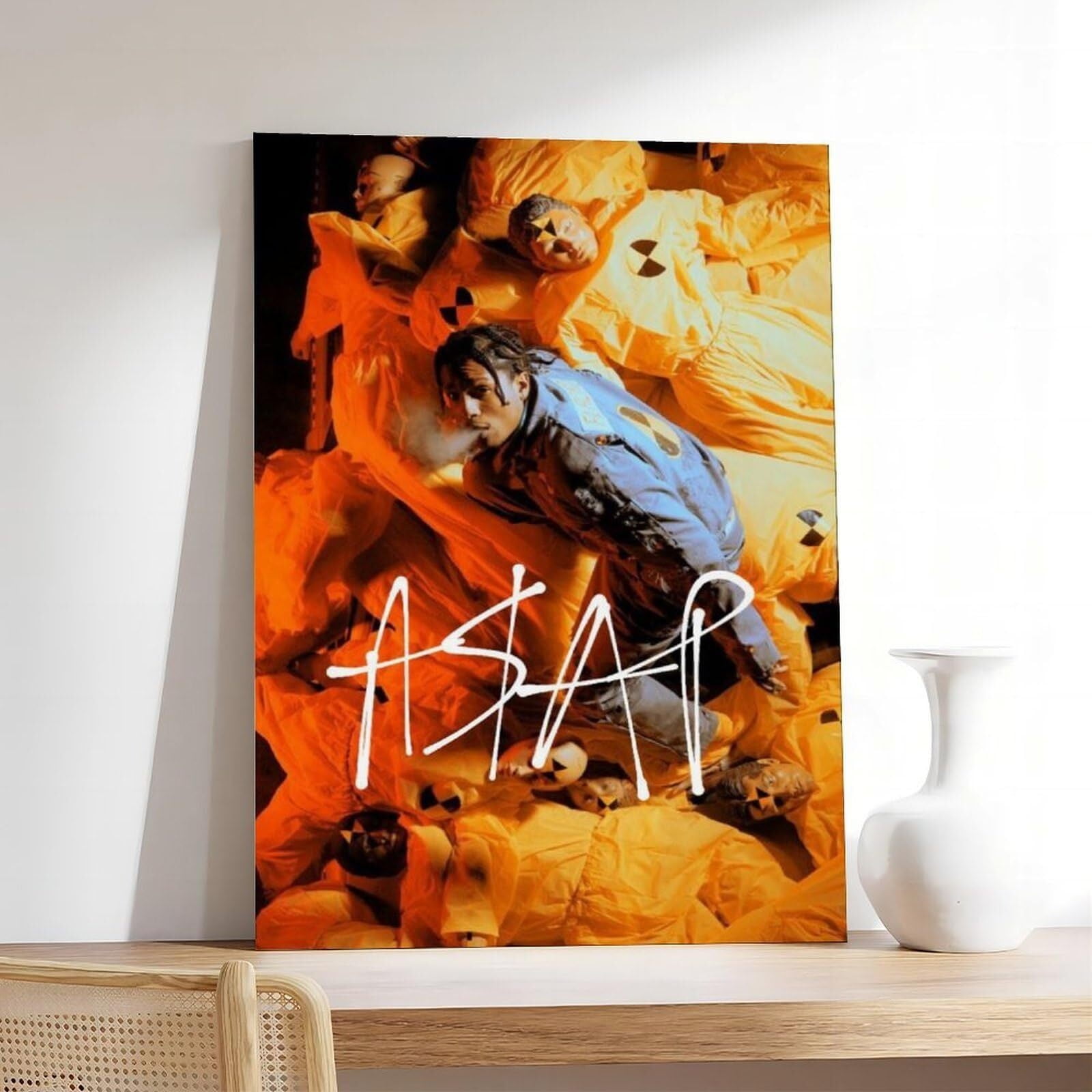 A$AP Poster Rocky RAP HD Print Music Canvas Posters for Room Aesthetic ...