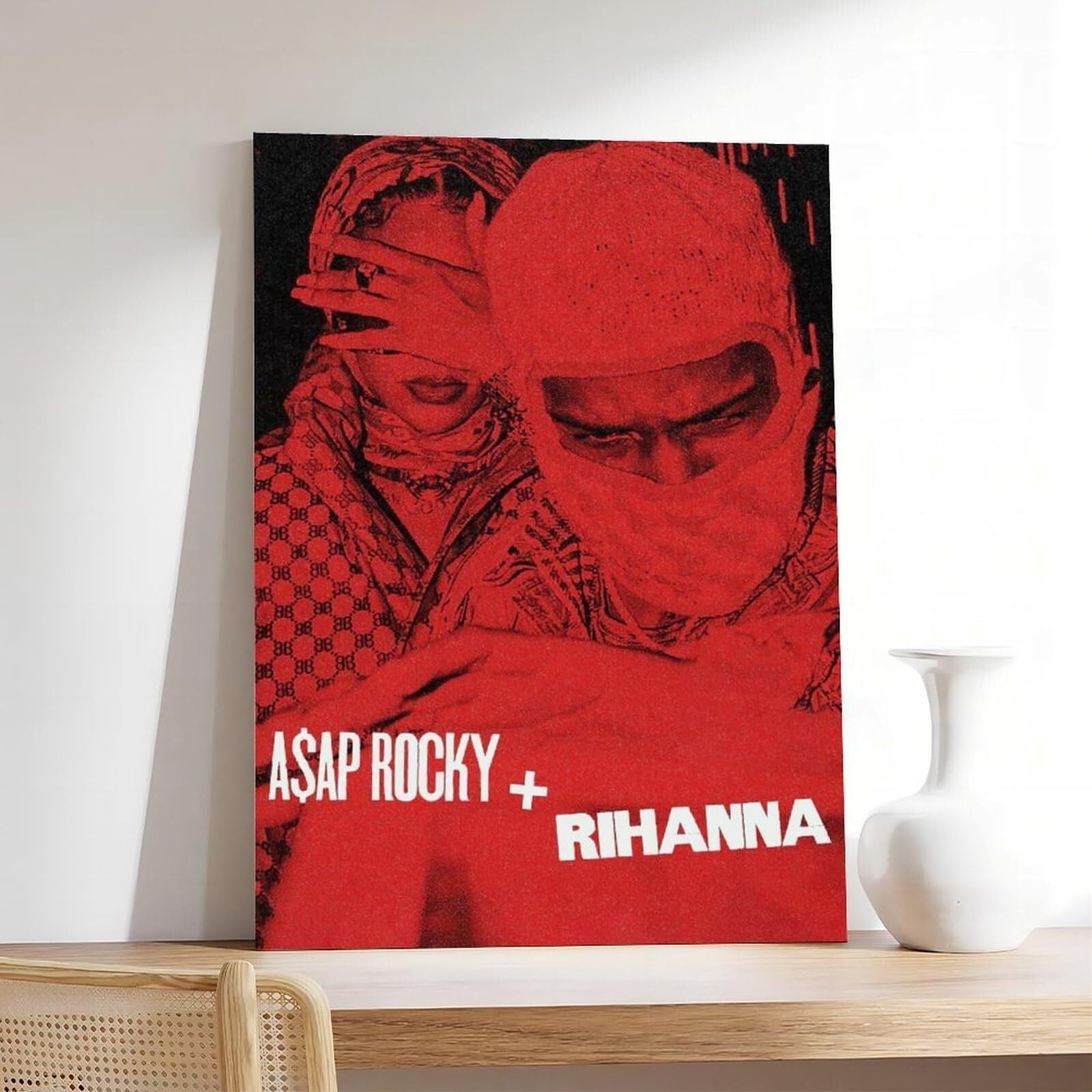 A$AP Poster Rocky RAP HD Print Music Canvas Posters for Room Aesthetic ...