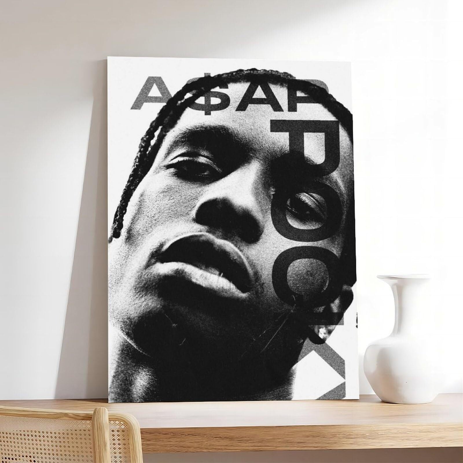 A$AP Poster Rocky RAP HD Print Music Canvas Posters for Room Aesthetic ...