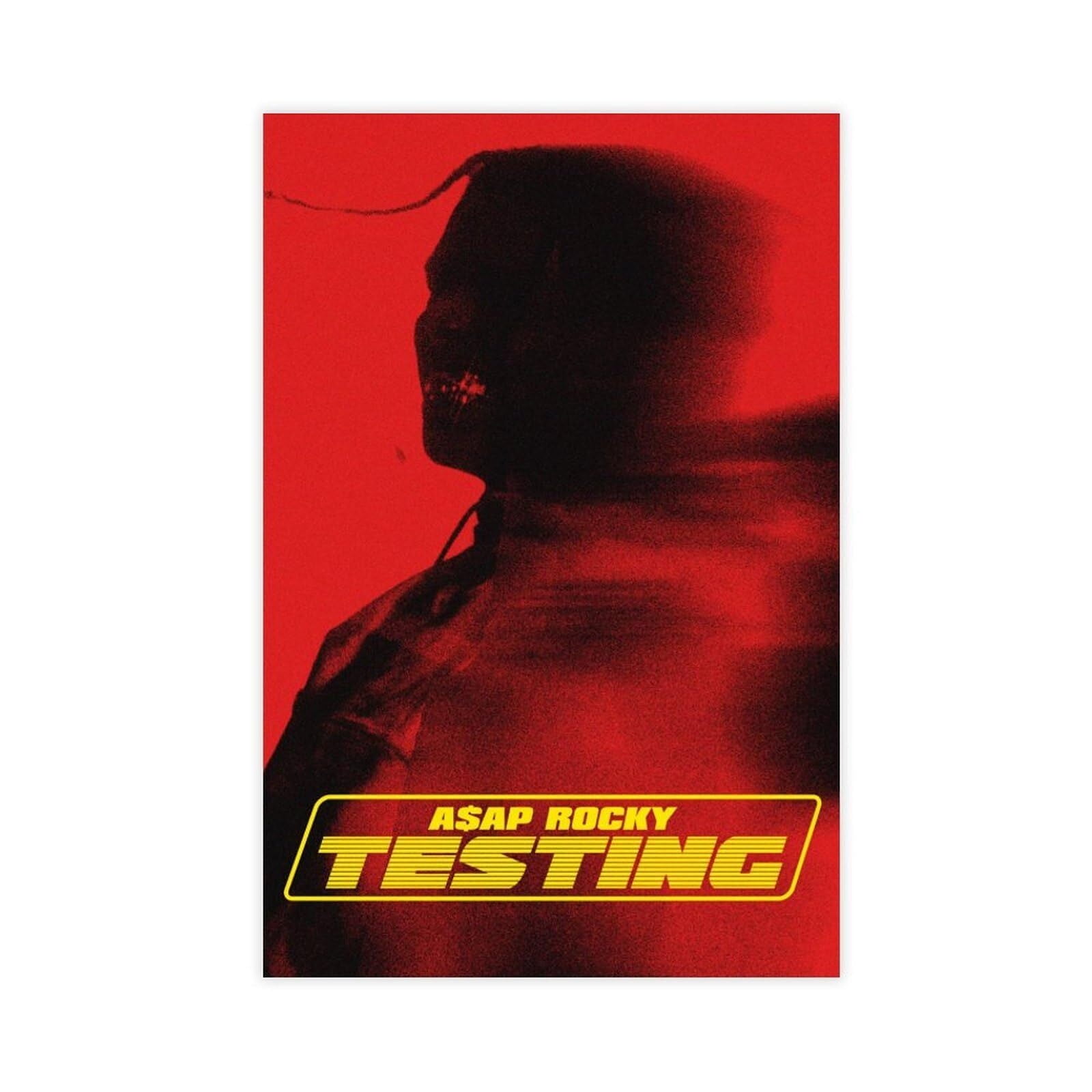 A$AP Poster Rocky RAP HD Print Music Canvas Posters for Room Aesthetic ...