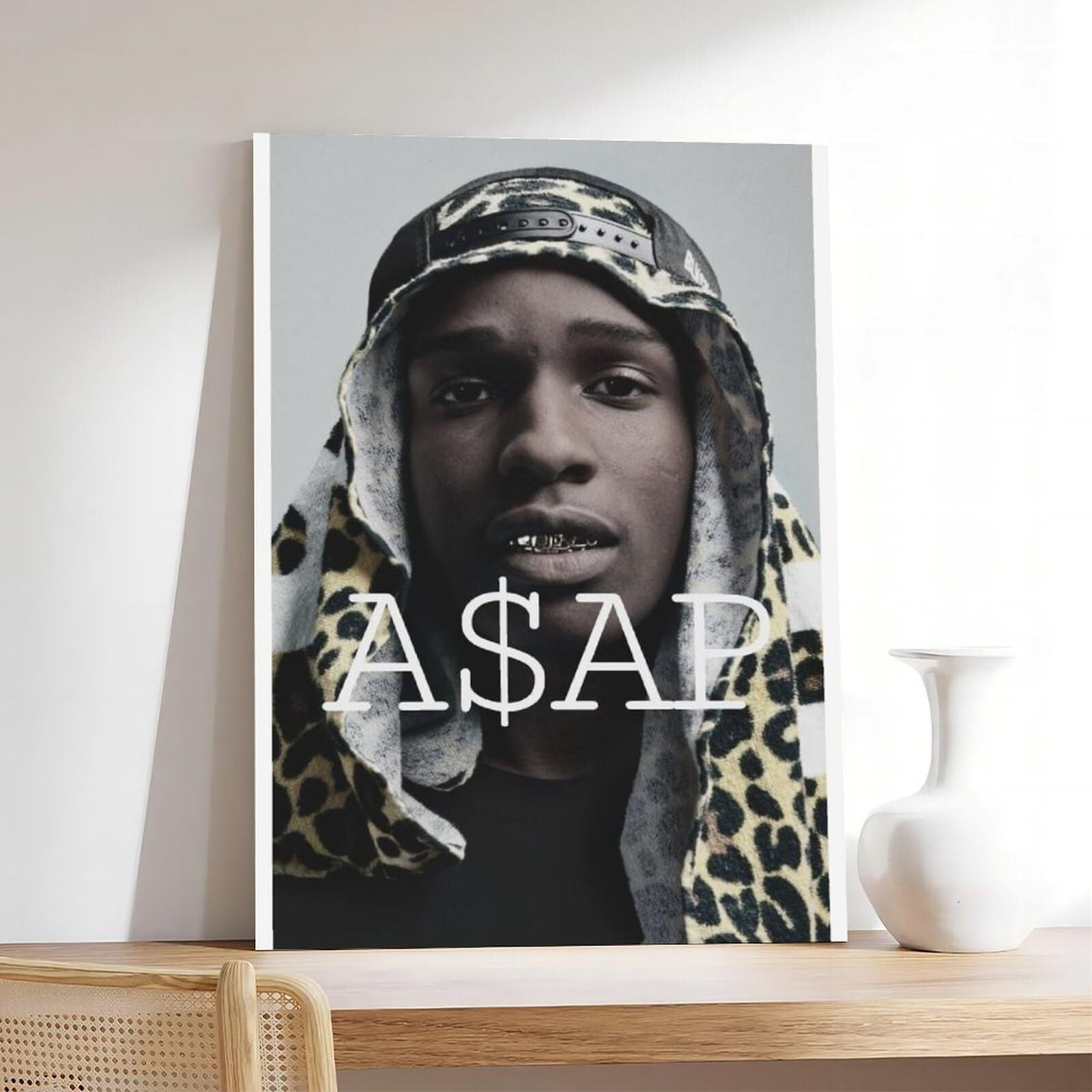 A$AP Poster Rocky RAP HD Print Music Canvas Posters for Room Aesthetic ...