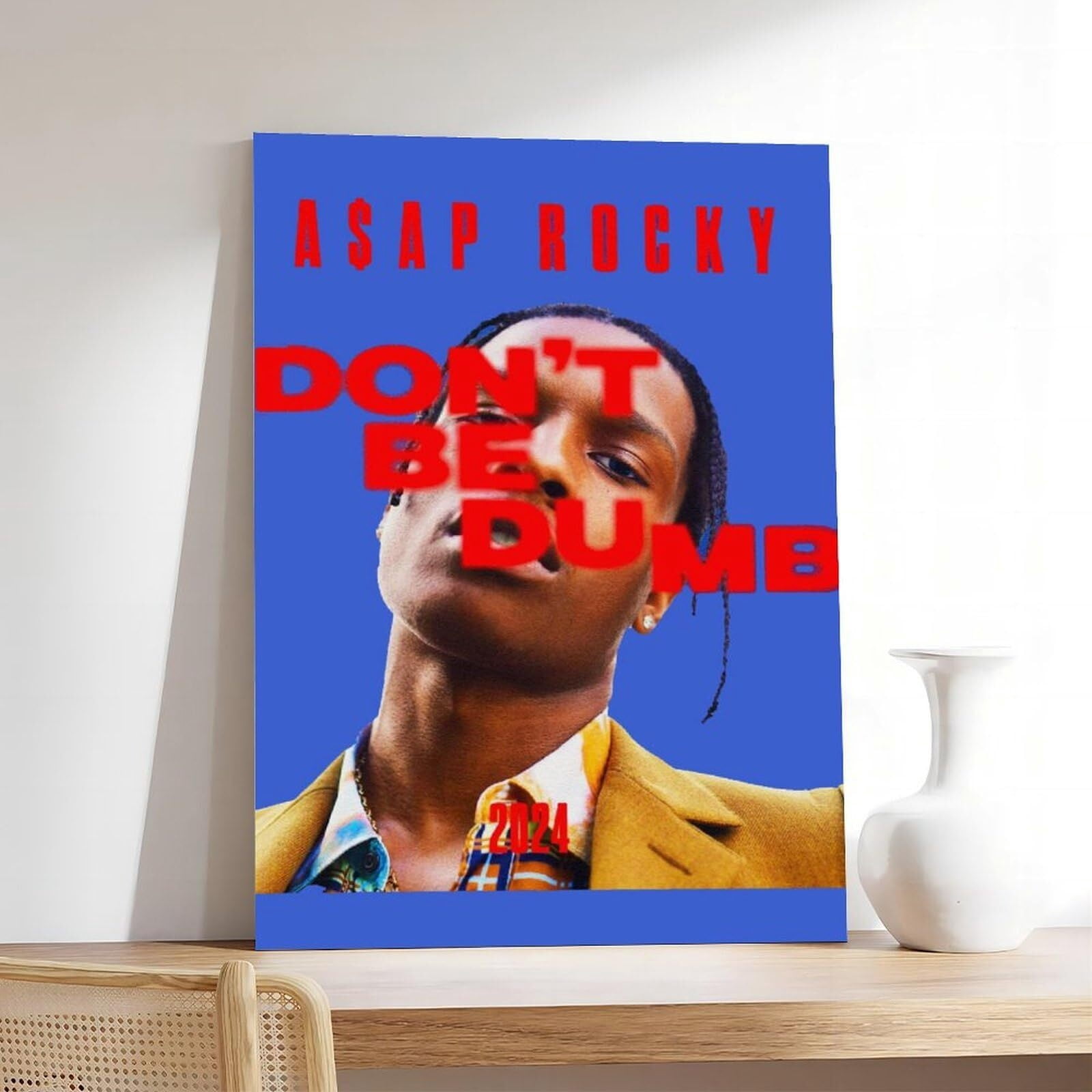 A$AP Poster Rocky RAP HD Print Music Canvas Posters for Room Aesthetic ...
