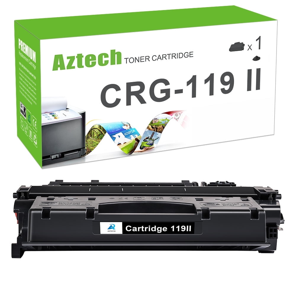 A AZTECH 1-Pack Compatible Toner Cartridge for Canon 119II ImageCLASS ...