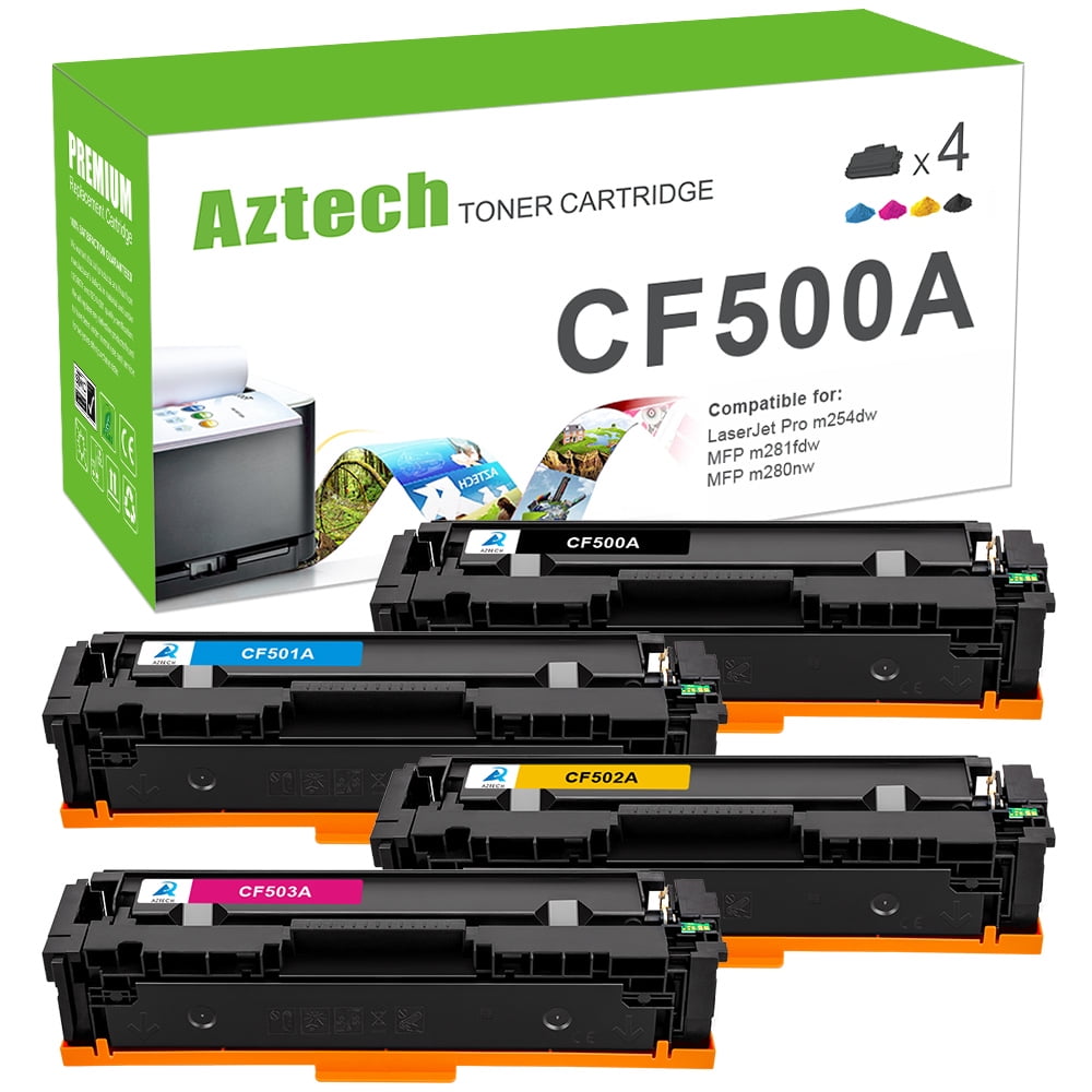 A AZTECH 202A Toner Compatible for HP 202A CF500A 202X CF500X for HP ...