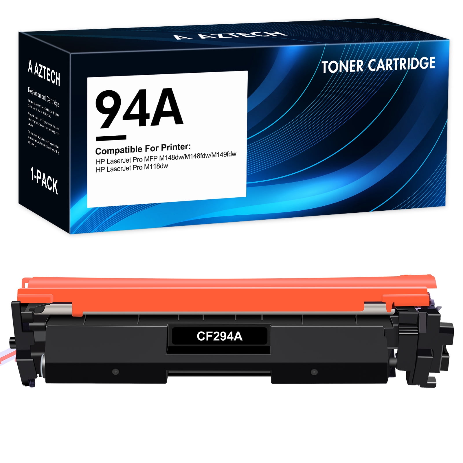 A AZTECH 94A 94X Toner Cartridge Replacement Compatible for HP 94A ...