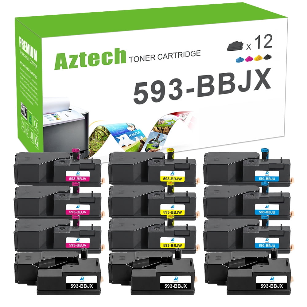 A AZTECH Compatible E525W Toner Cartridge for Dell 593-BBJX for Dell ...