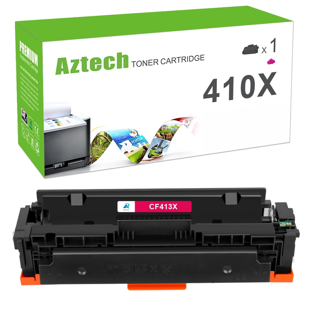 A AZTECH Compatible for HP 410X CF413X 410A CF410X Toner Cartridge Use ...