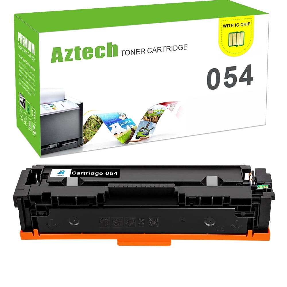 A AZTECH Compatible Toner Cartridge for Canon 054 CRG-054 Work with ...