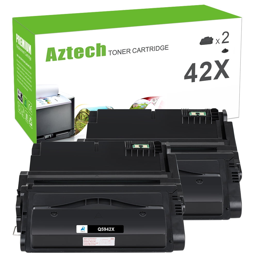 A AZTECH Compatible Toner Cartridge for HP 42X Q5942X LaserJet 4300 ...