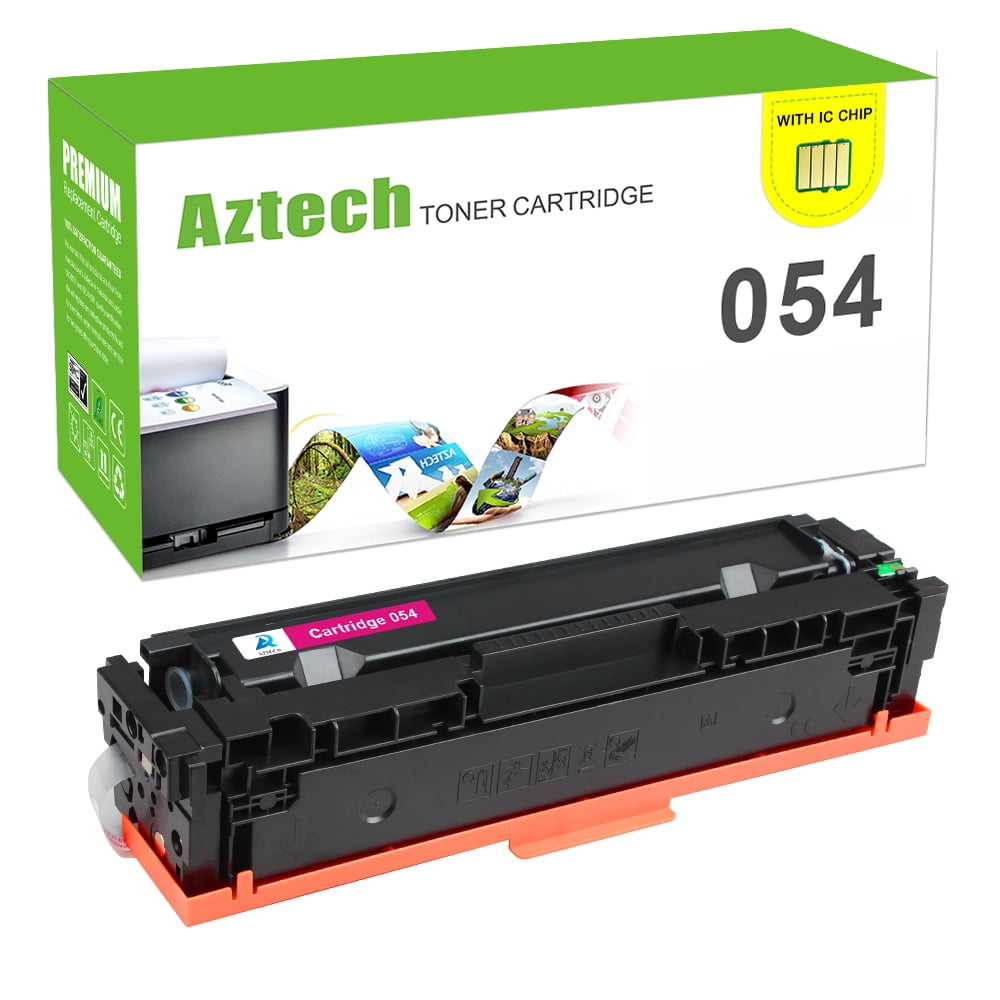 A AZTECH Compatible Toner Cartridge for Canon 054 Magenta 1-Pack for ...