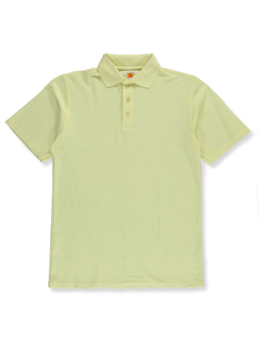 A+ Adult Unisex Pique Knit Polo Color: yellow Size: s - Walmart.com