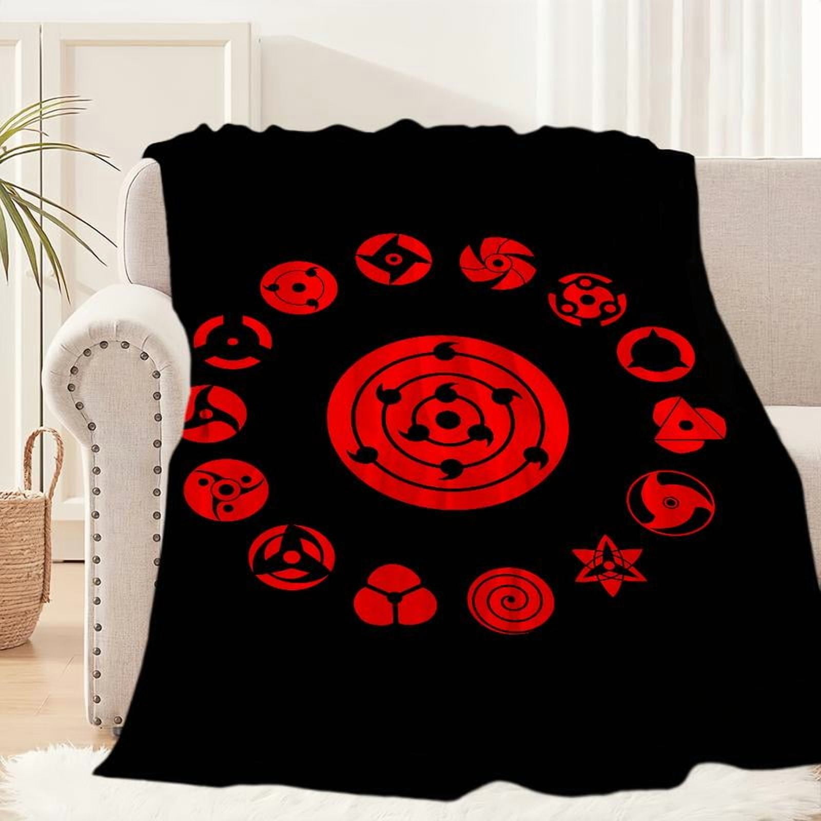 A-Akatsuki Cool N-Naruto-es Anime Blanket Blanket for Couch Sofa Travel ...