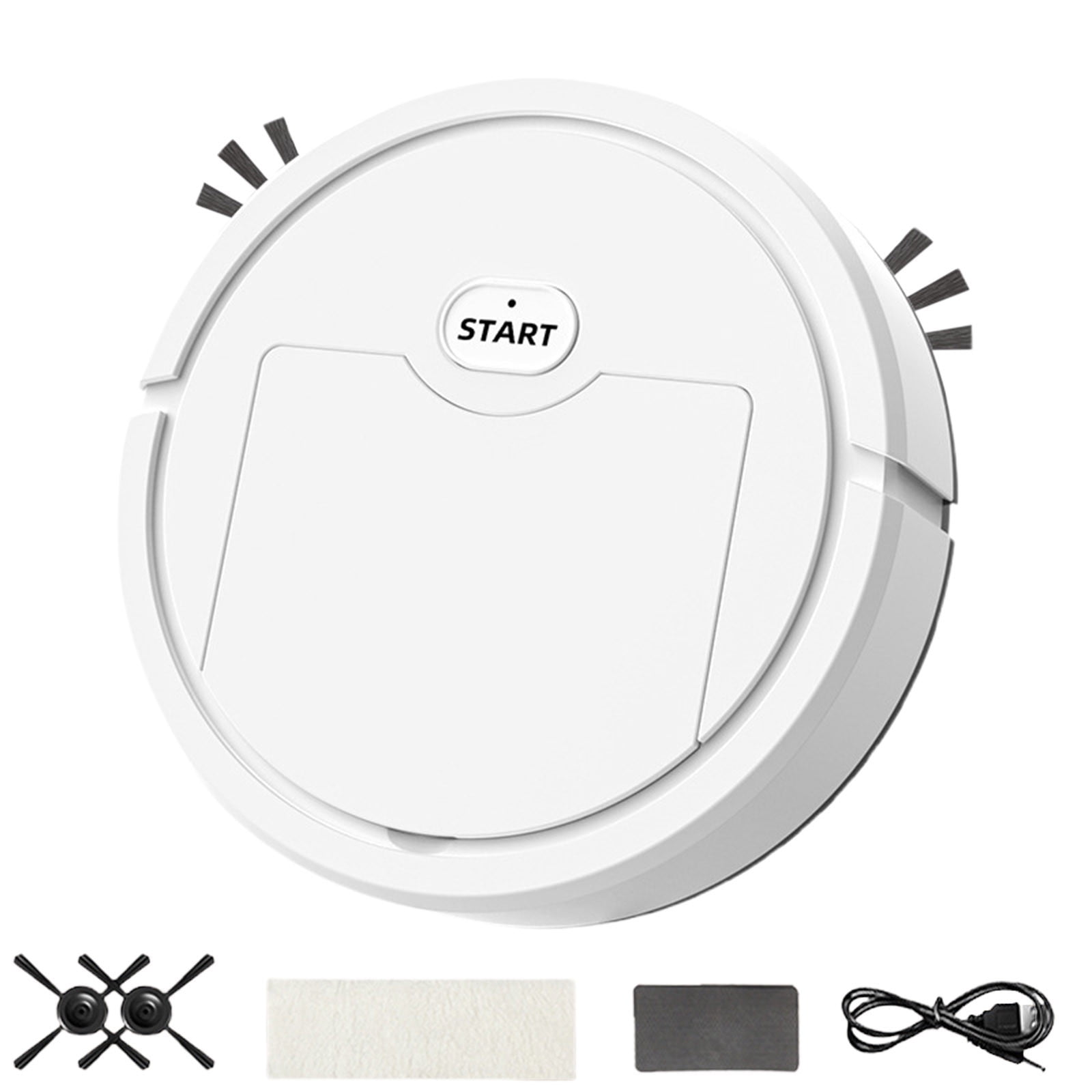 A All-In-One Mini Sweeping Robot With Vacuum Mopping And Smart ...