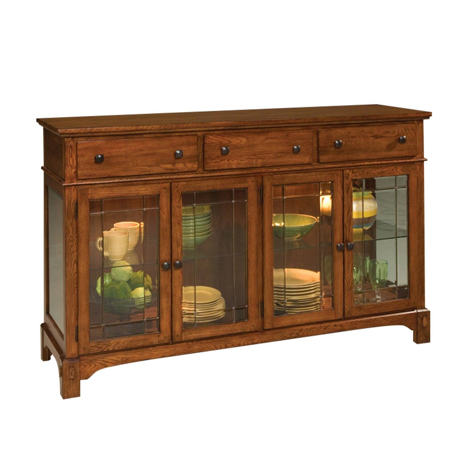 A-America Laurelhurst Sideboard in Mission Oak - Walmart.com