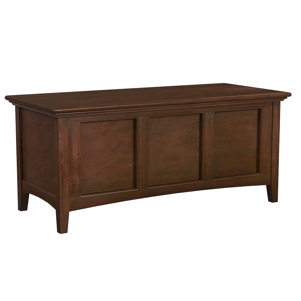 A-America Westlake Transitional Solid Wood Blanket Chest in Cherry ...