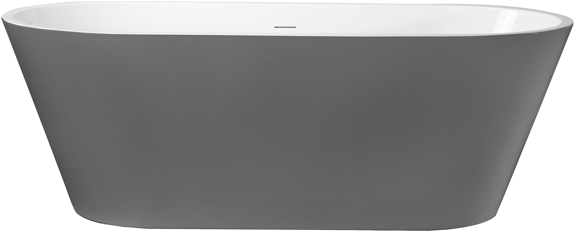 A And E Bath And Shower Bt-324-59 Arcadia 59" Free Standing Acrylic ...