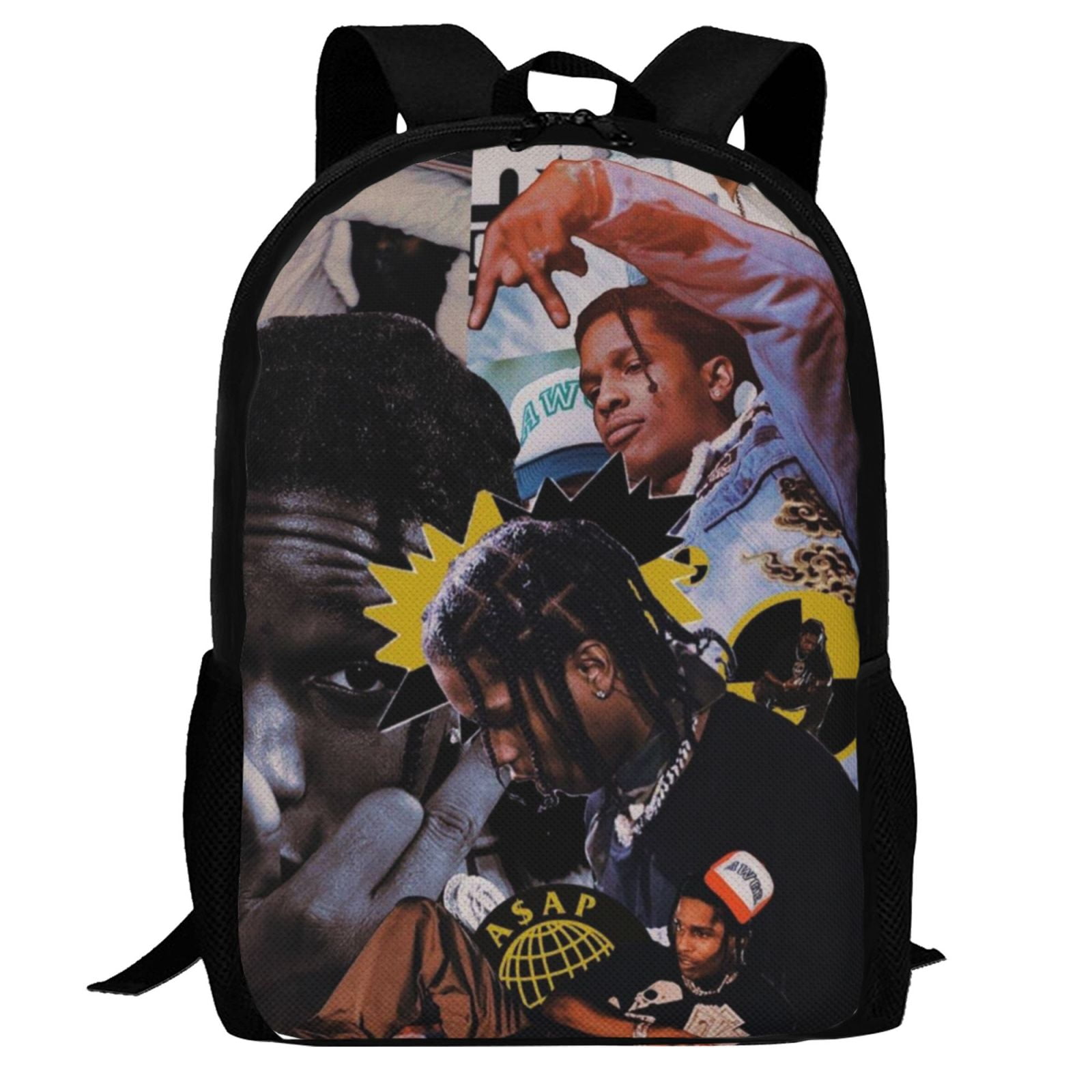 A$Ap Rocky Backpack,3d Print Laptop Backpack Lightweight Casual Daypack ...