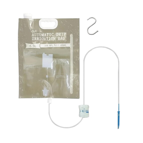 A Automatic Drip Irrigation Bag 6.5L Watering System 1 Outlet For ...