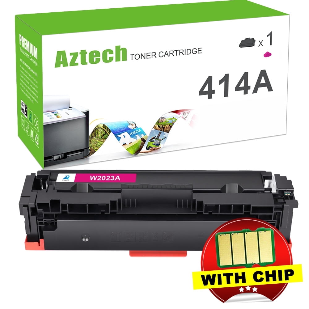 A Aztech 1-Pack Compatible for HP W2023A 414A Toner use with HP Color ...