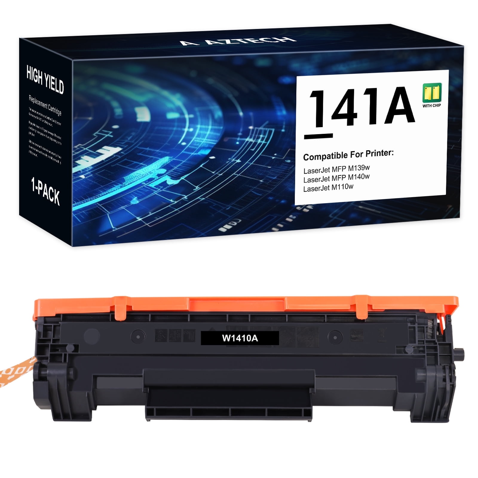 A Aztech 141A Toner Cartridges (With Chip) Compatible with HP 141 ...