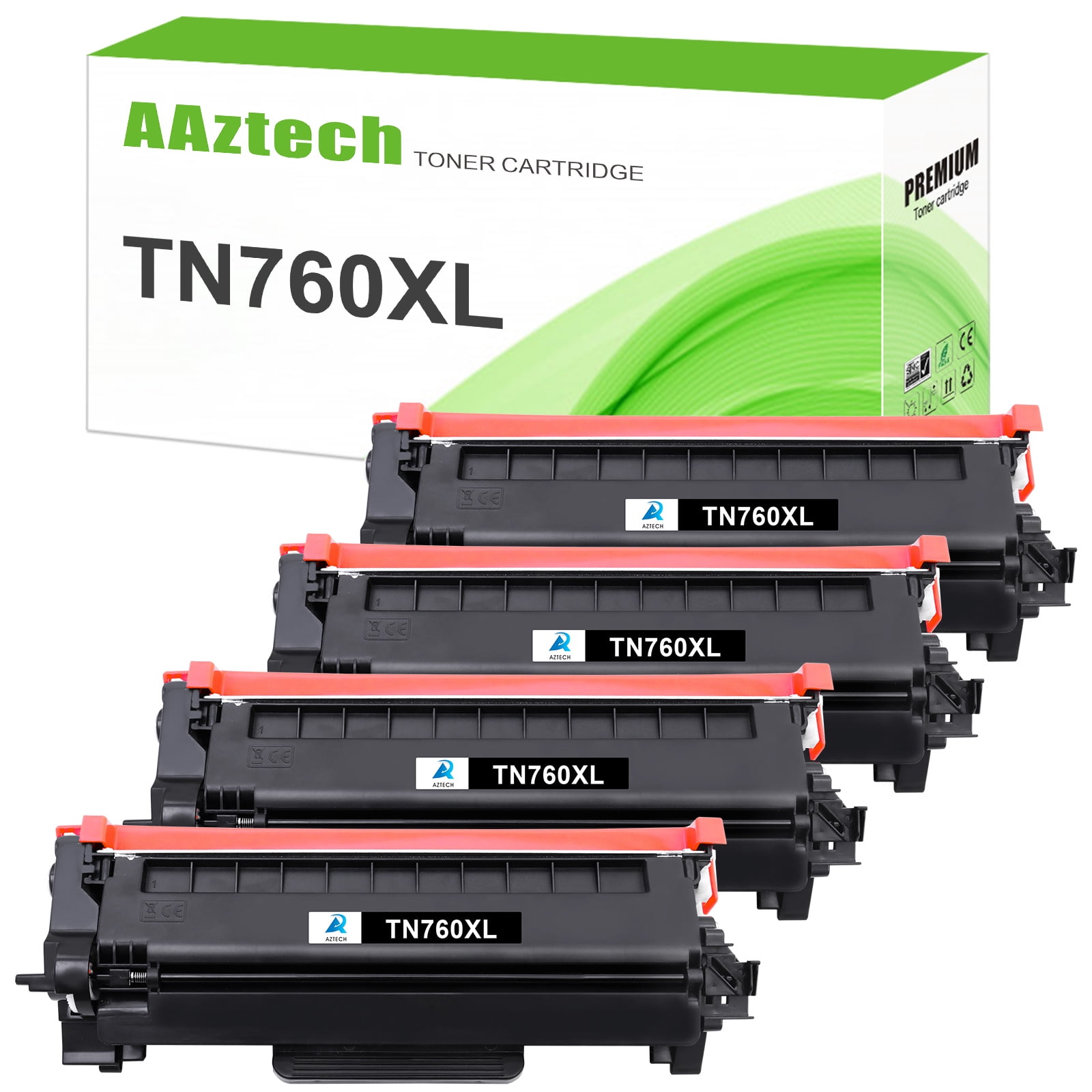 TN760 Toner Cartridge High Yield Compatible for Brother TN-760 TN-730 ...