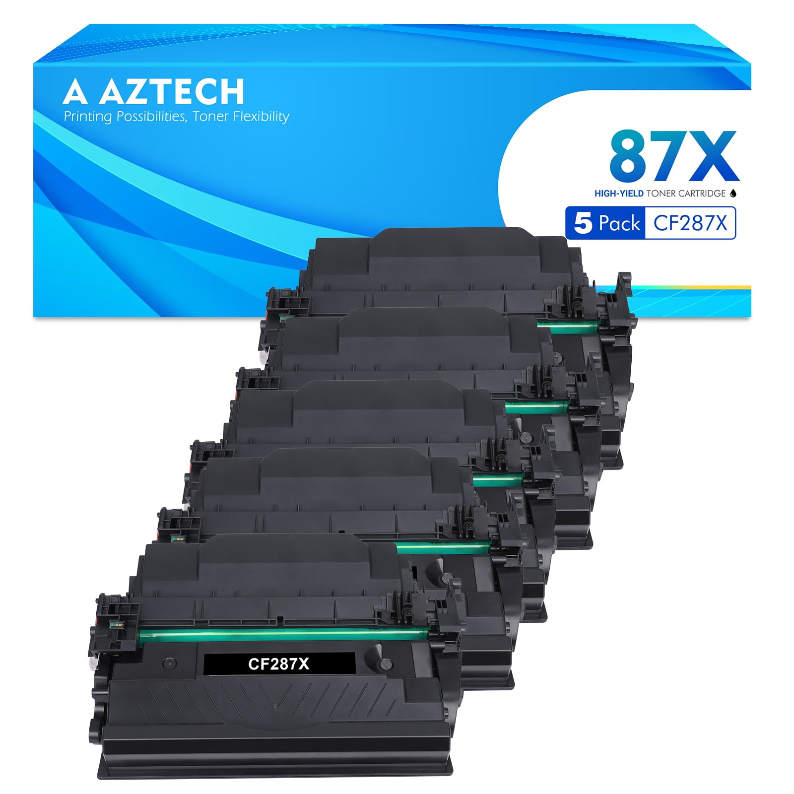 A Aztech Compatible Toner Cartridge Replacement for HP 87X 87A CF287X ...