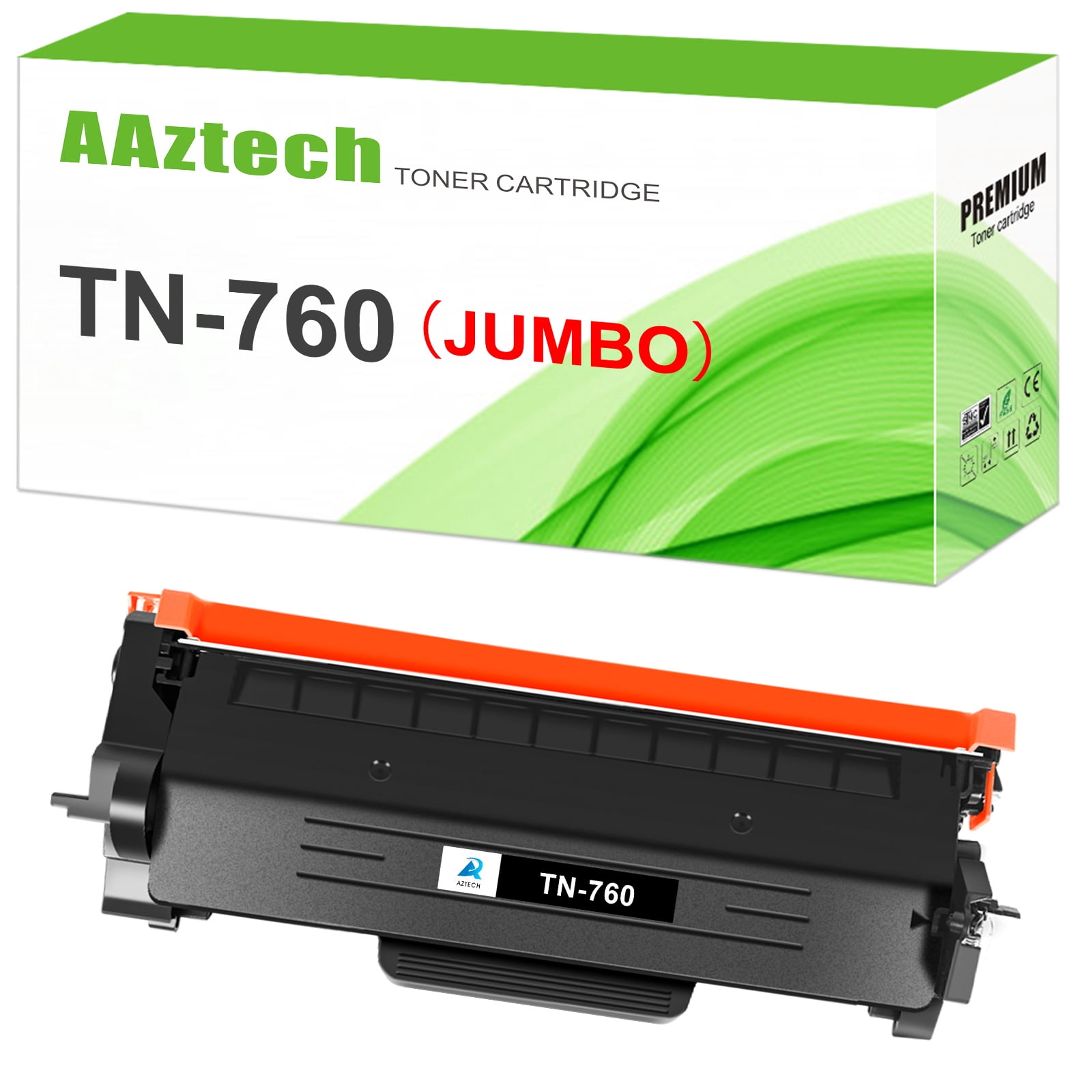 A Aztech TN760 TN730 Toner Cartridge Compatible for Brother TN-760 TN ...