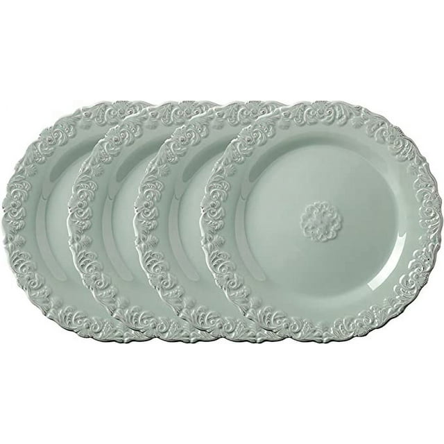 A&B Home 10" Porcelain Dinner Plates,Ceramic Pasta Salad Steak Plate ...