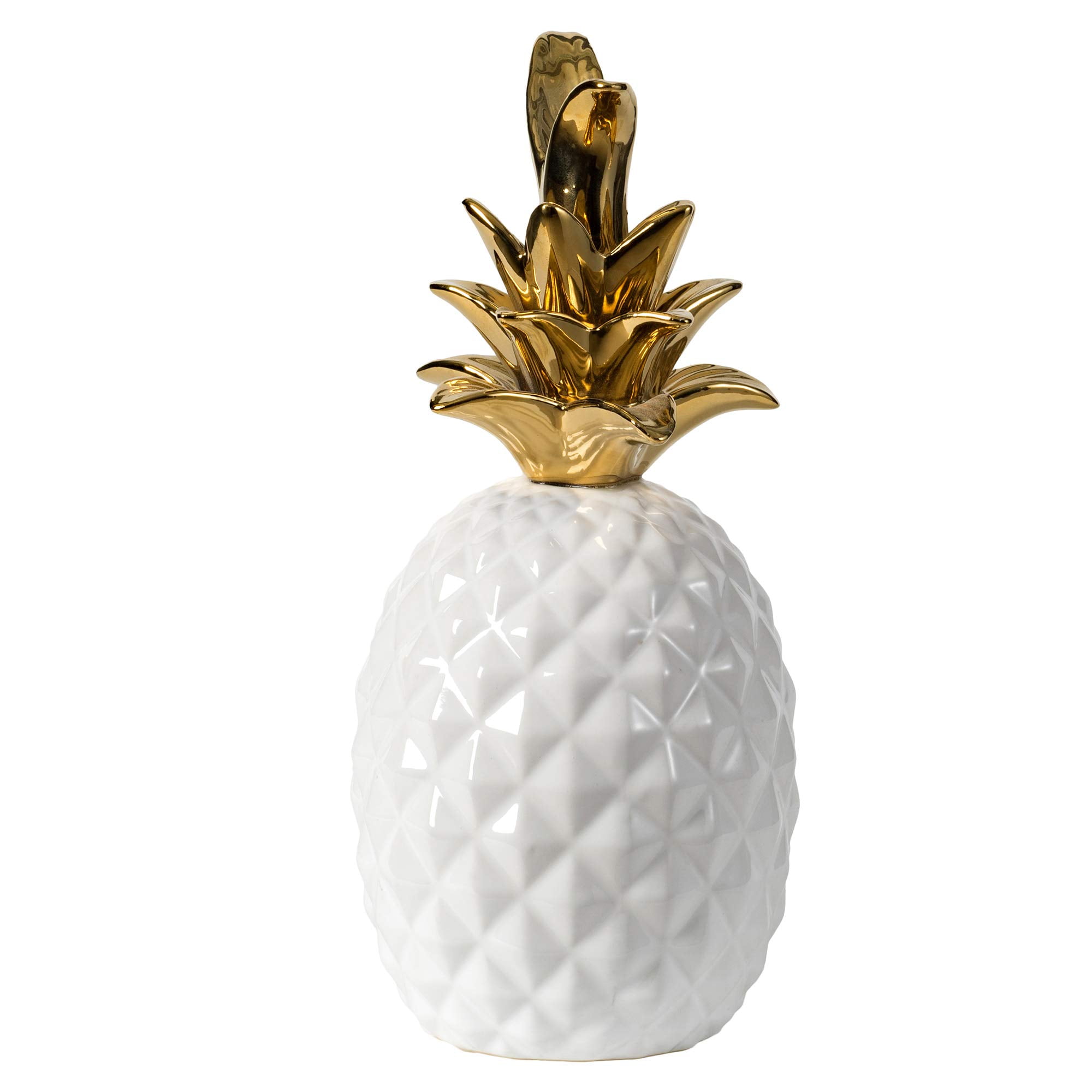 A&B Home Ceramic Pineapple Decorative Centerpiece Display Decoration ...