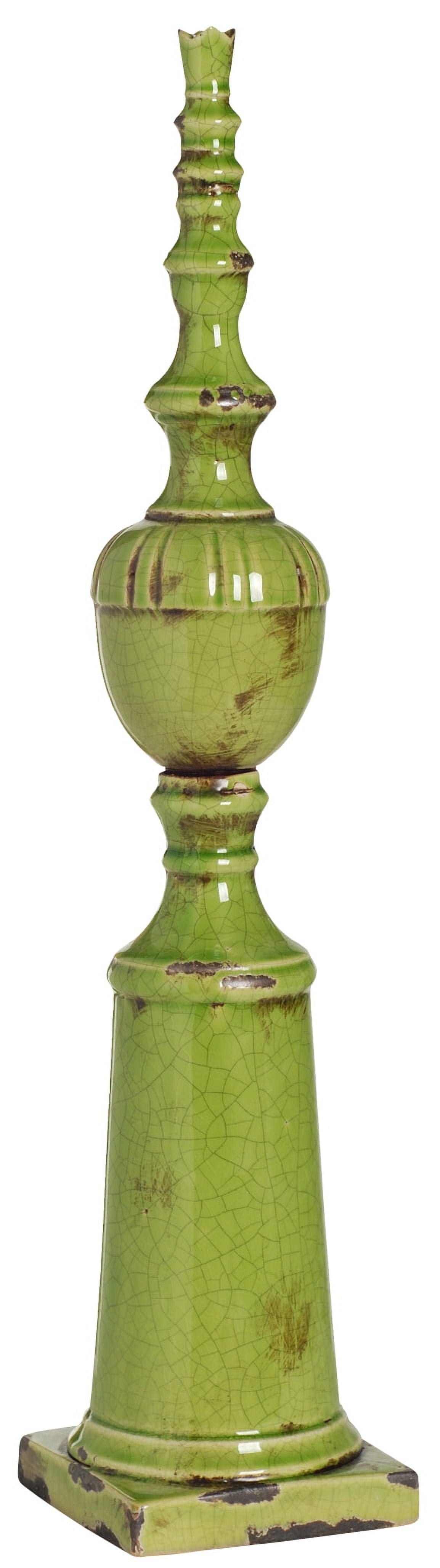 A&B Home Cora Decorative Spire, Medium, Green - Walmart.com