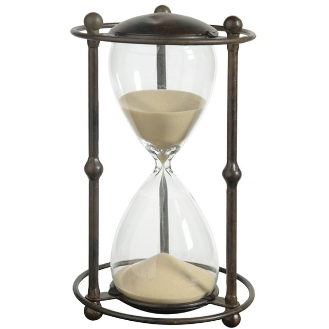 A&B Home Hour Glass In Stand, Tan, (Approx. 1 Hour) - Walmart.com