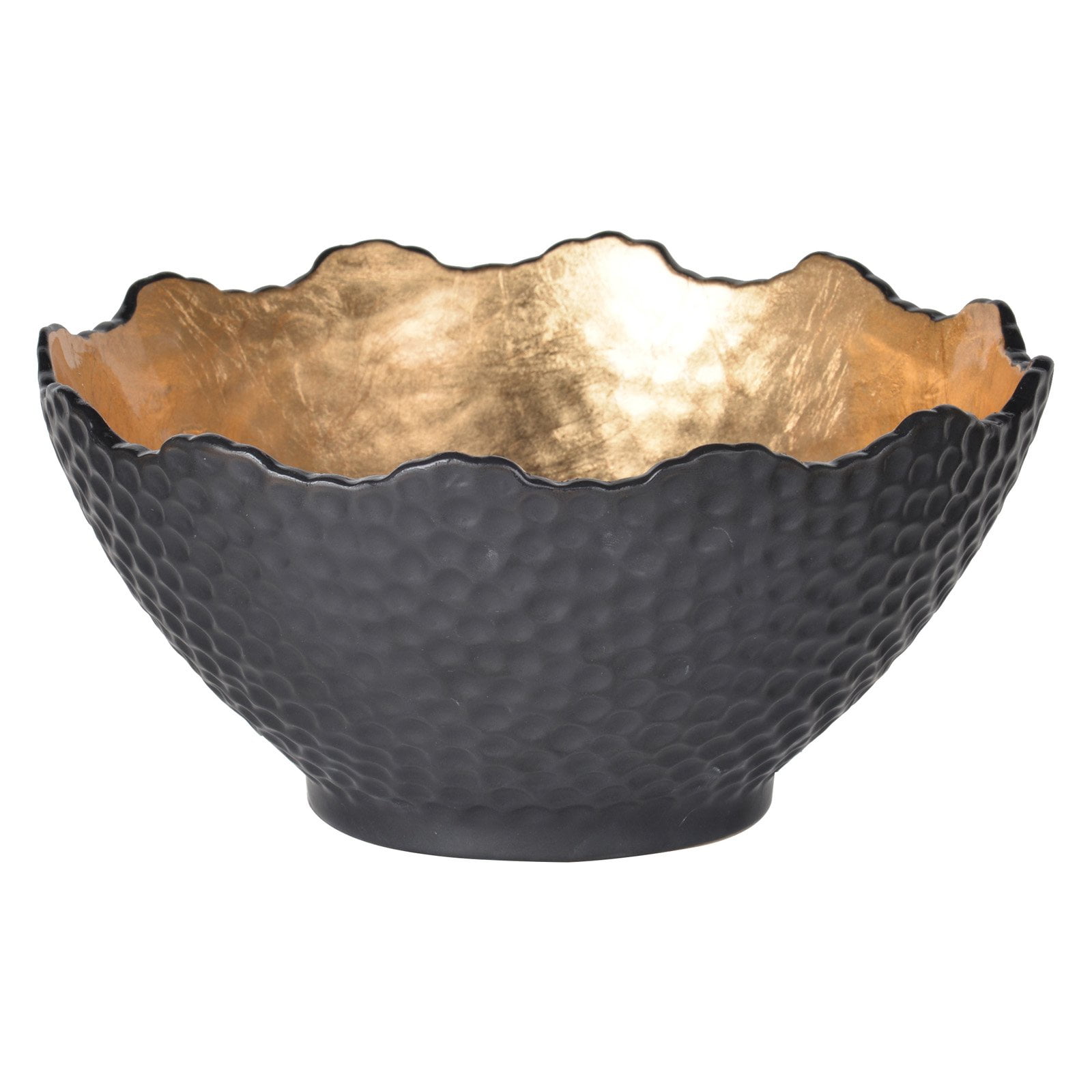 A&B Home Metro Gilded Bowl, Small-Color:Gold,Style:Modern Chic ...