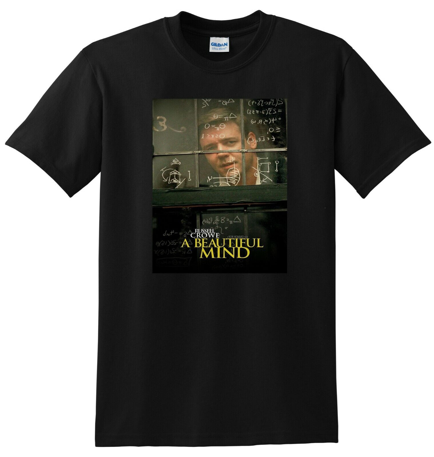 A BEAUTIFUL MIND T SHIRT 4k bluray dvd cover poster tee SMALL MEDIUM ...