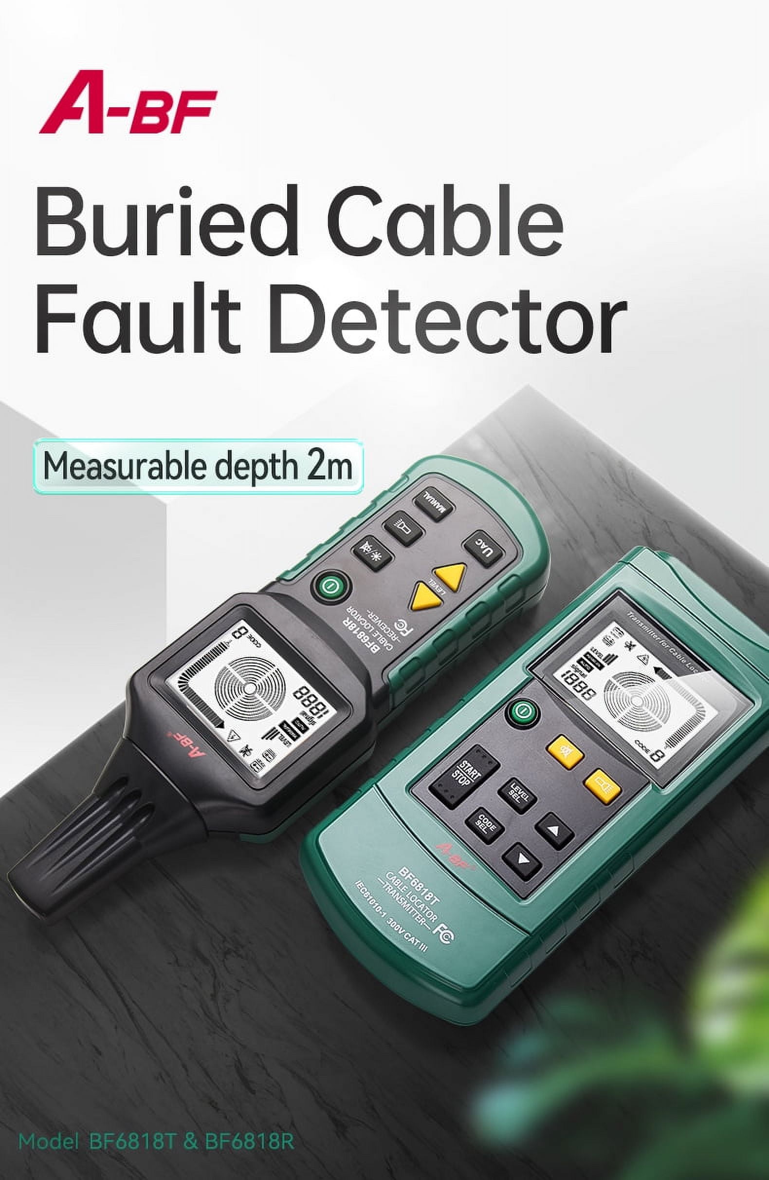 A-BF BF6818 Parameter Cable Photo Detector 12~400V Optical Metal Pipe ...