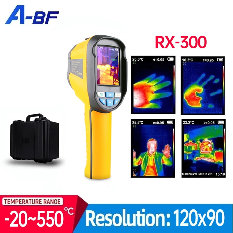 A-BF Infrared Thermal Imager RX-300 Industrial Floor Heating Detection 120*90 IR Pixels -20°C ...
