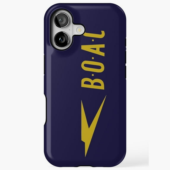A BOAC Vintage Airline Logo Protective Case for iPhone 11 12 13 14 15 ...
